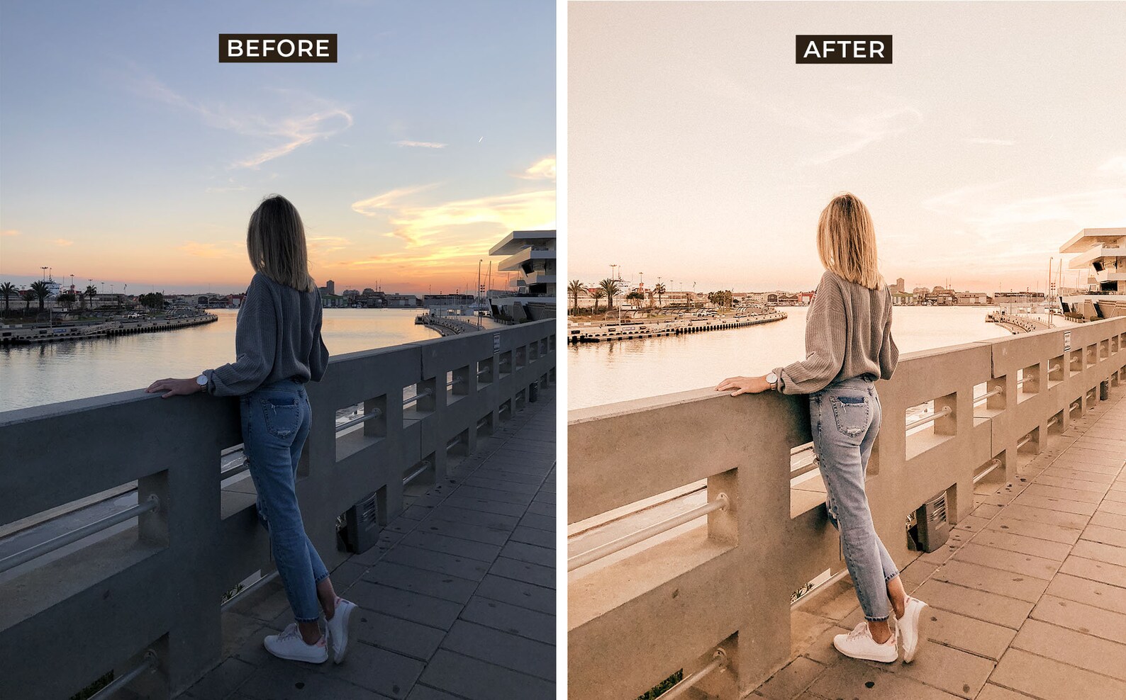 8 SUNSET Lightroom Presets, Lightroom MOBILE Preset, Preset Mobile ...
