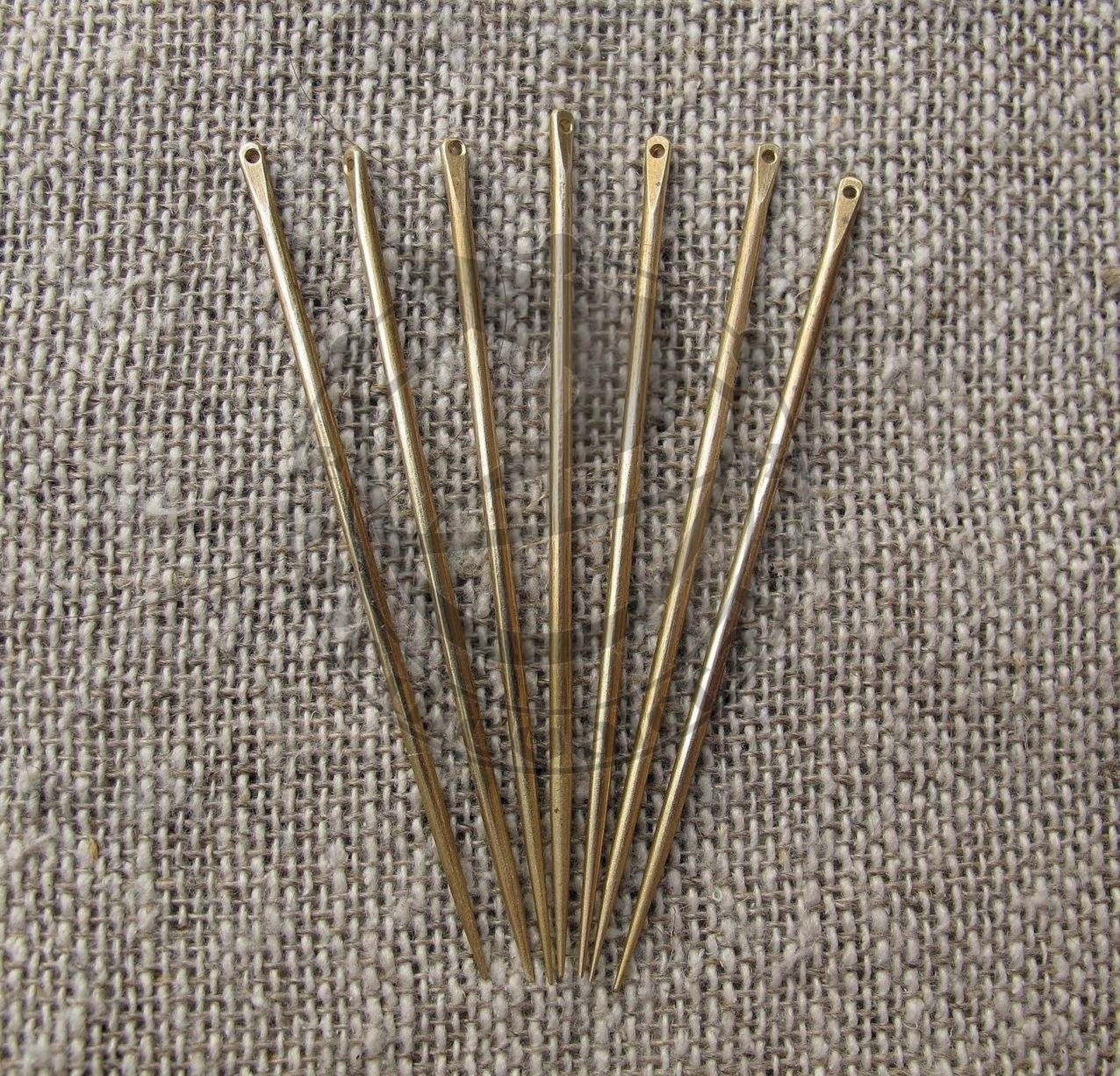 Brass Needle for Sewing 6cm, Historical Reenactment - Etsy