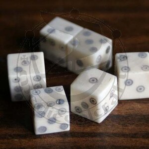 Bone Dice - Etsy UK