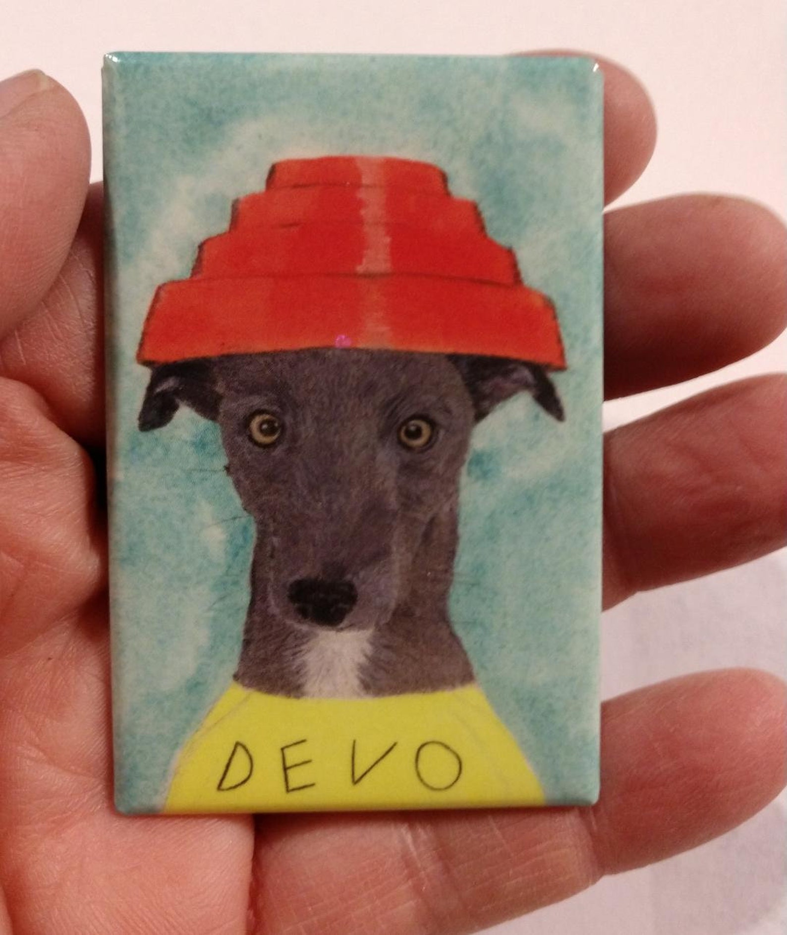 Devo Whip It Whippet Refrigerator Magnet 1.75 X | Etsy