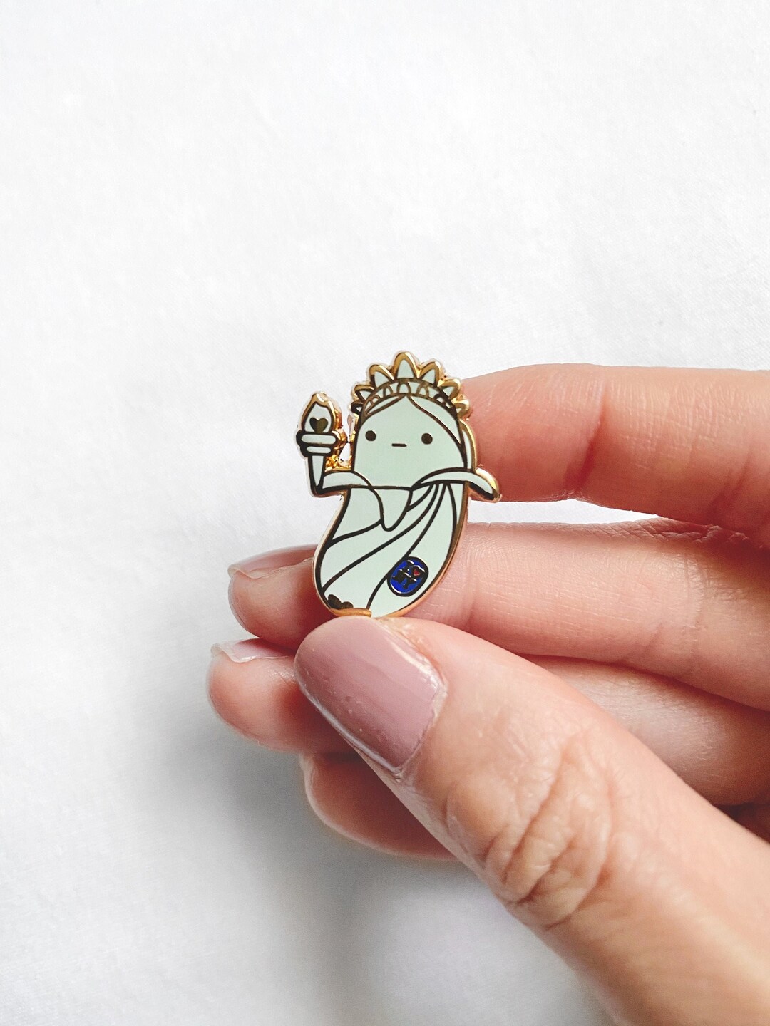Banana Statue of Liberty Enamel Pin // Lapel Pins, Pin Collection ...