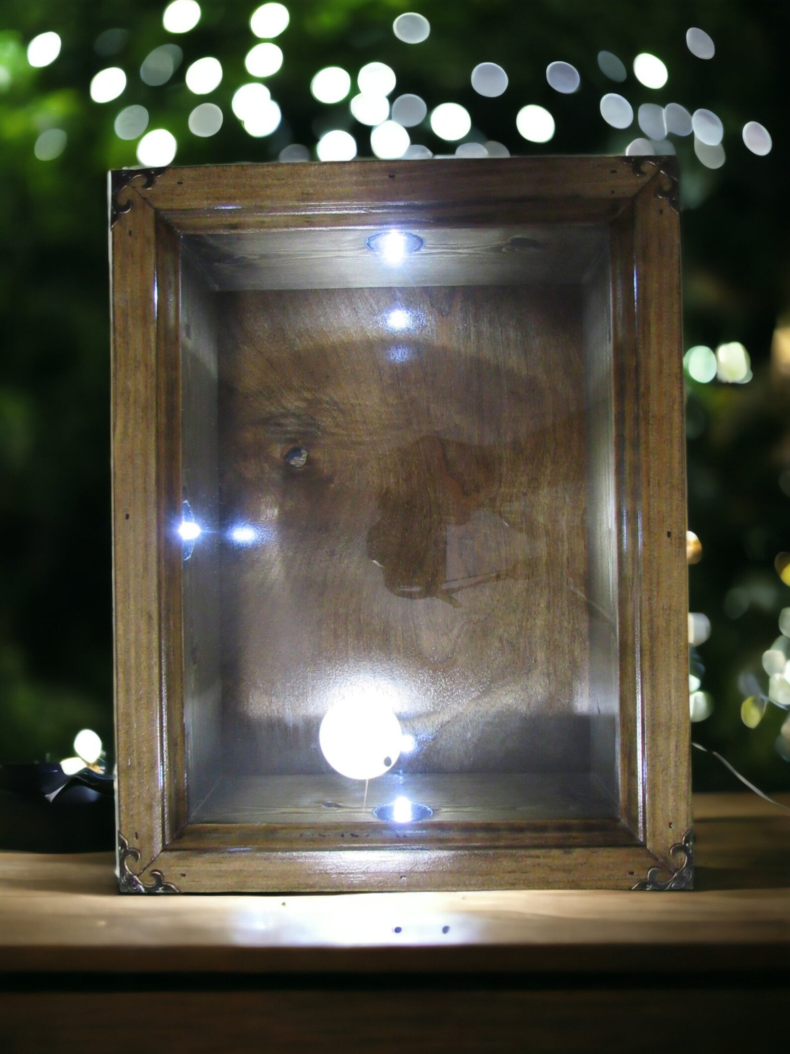 9 X 12 X 4.5 Shadow Box With LED Lights - Etsy