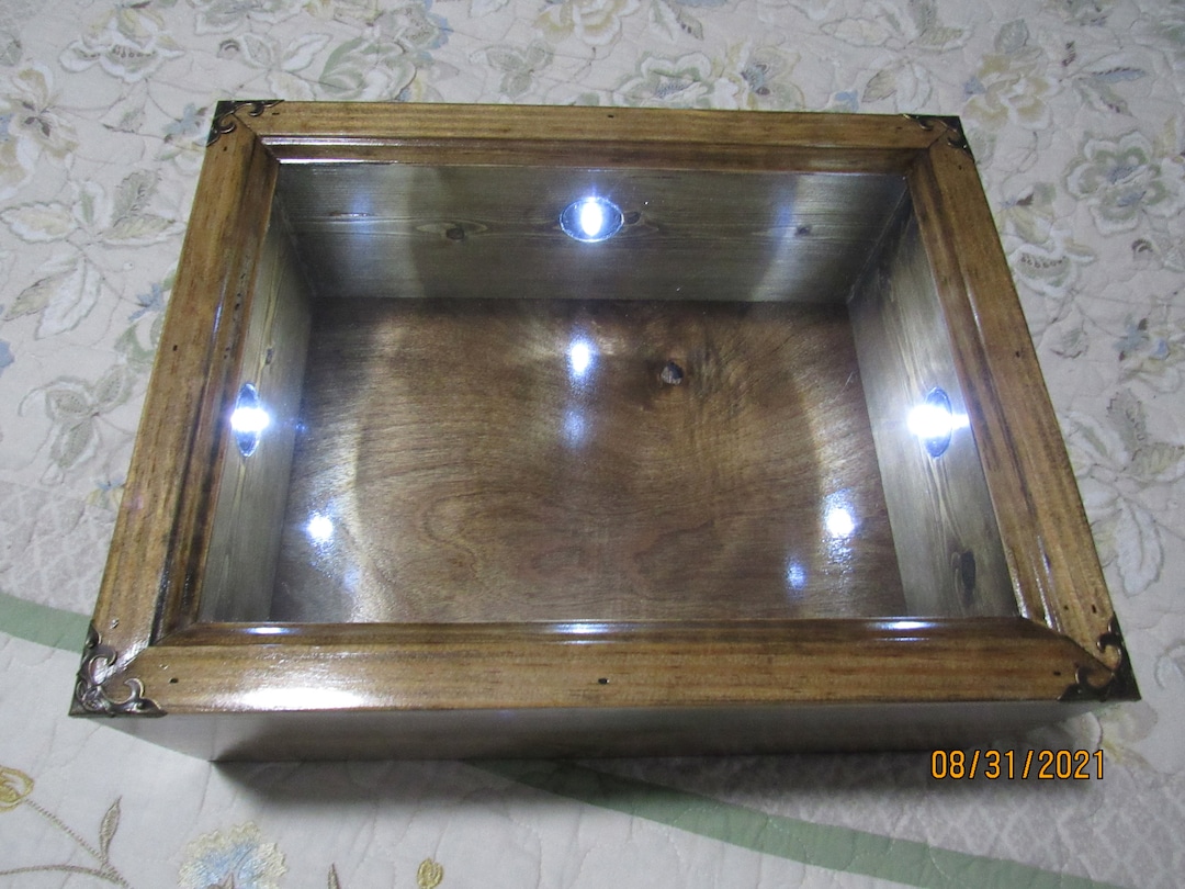 10 X 12 X 5.5 Shadow Box With LED Lights - Etsy