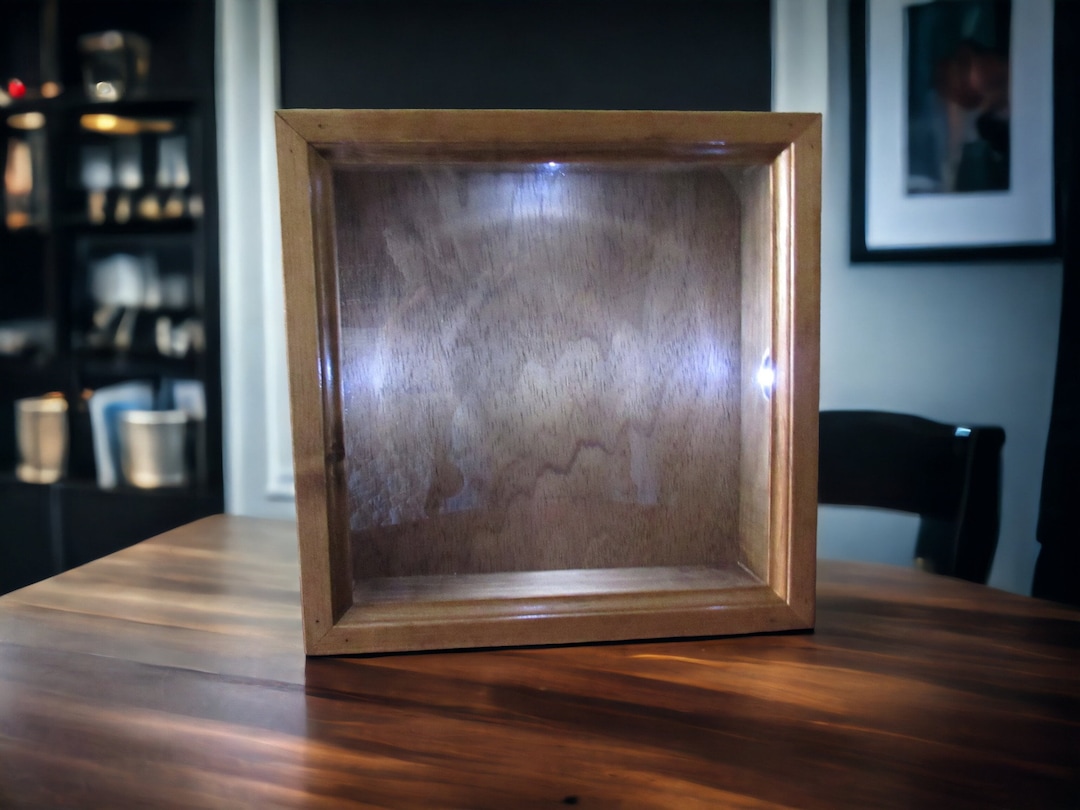12 X 12 X 3.5" Deep Shadow Box With LED Lights - Etsy
