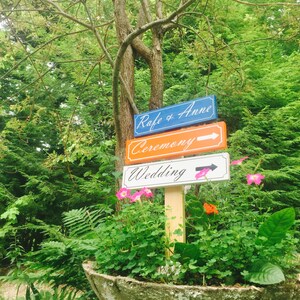 Wedding Directional Sign Double Sided - Etsy