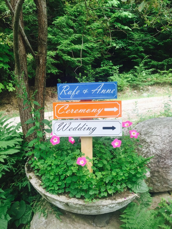 Directional Signs for Weddings Events and Parties - Etsy