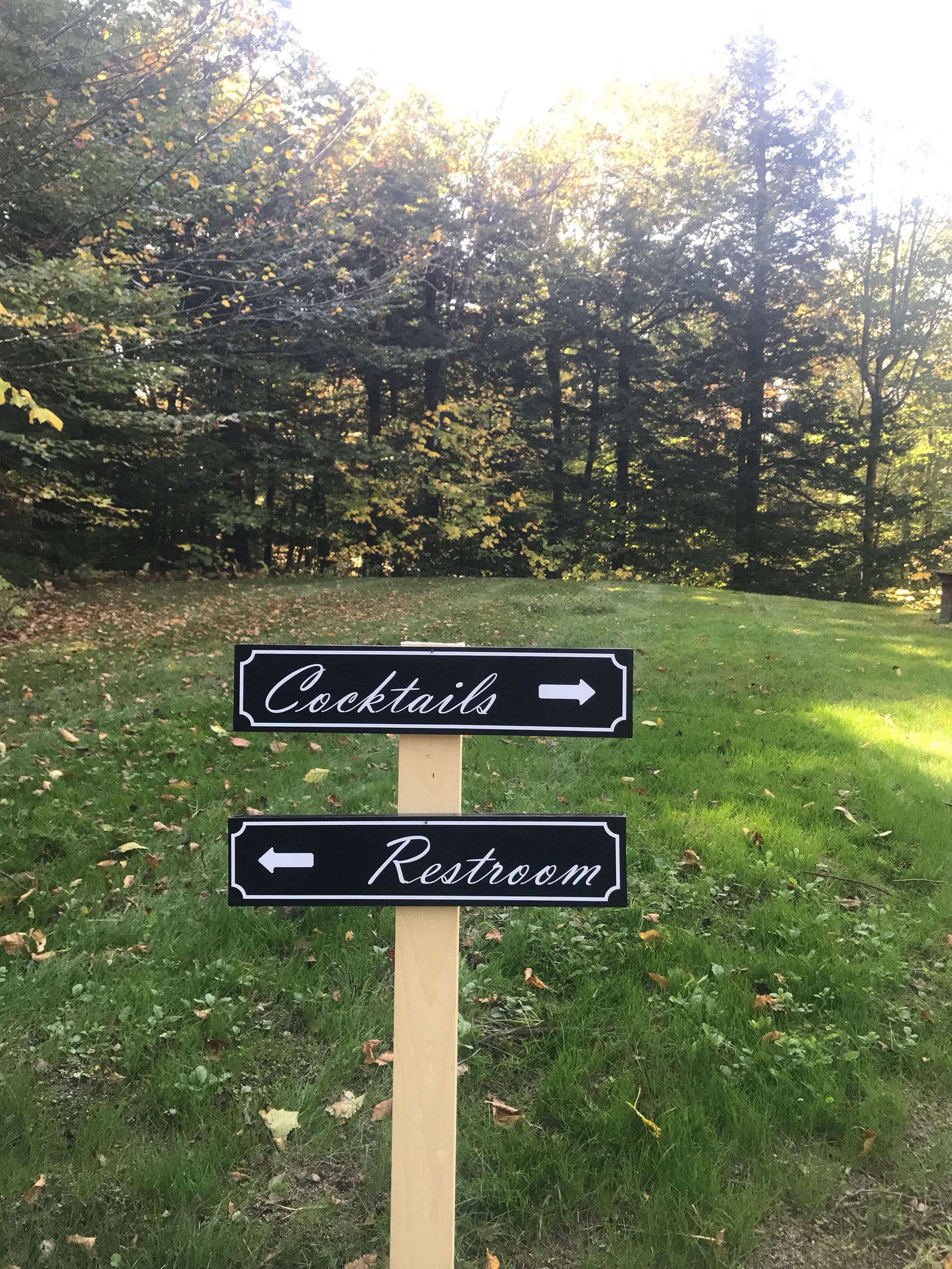 Directional Signs for Weddings, Events and Parties - Etsy