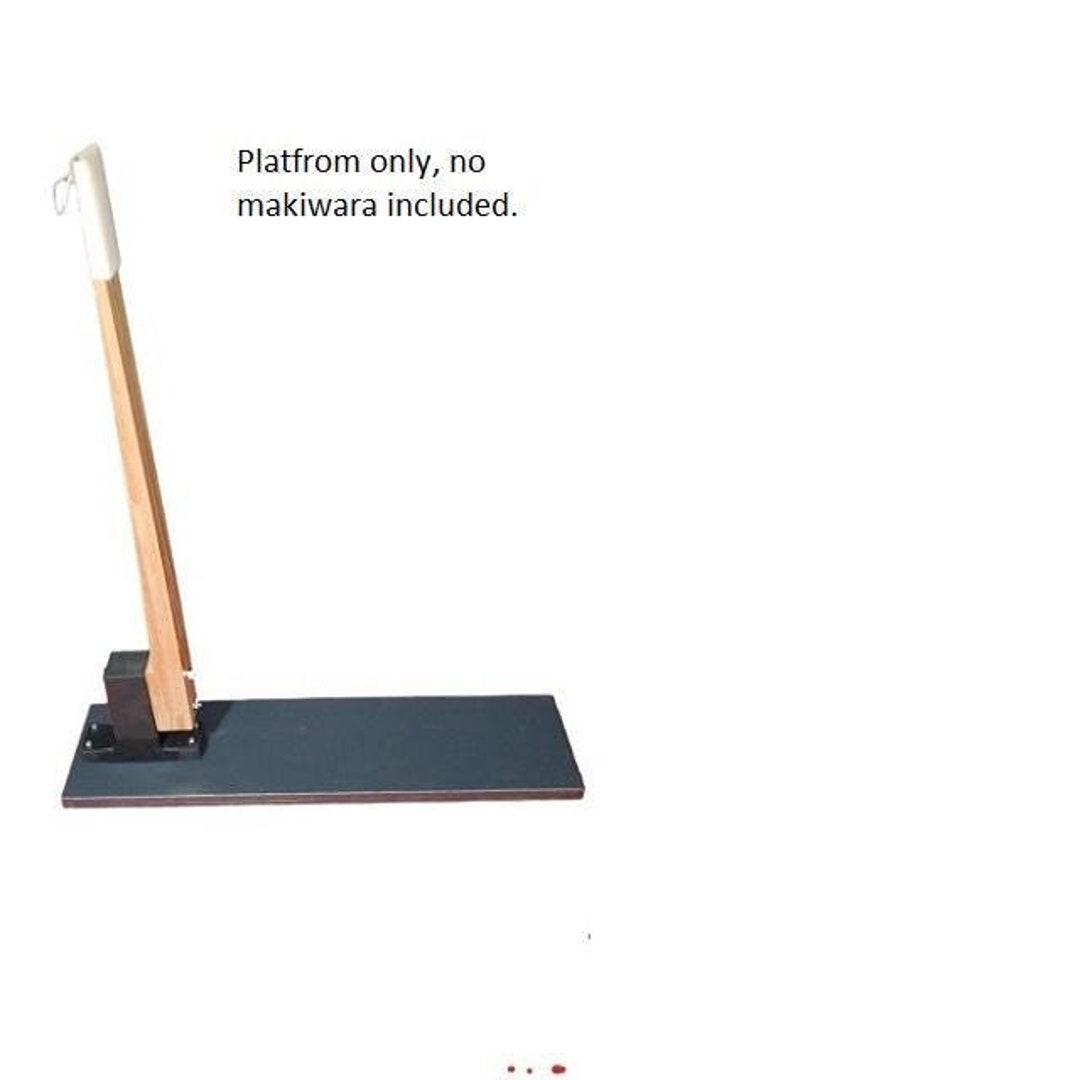 Small Platform for Makiwara (martial Arts Training) Karate, Kung Fu ...