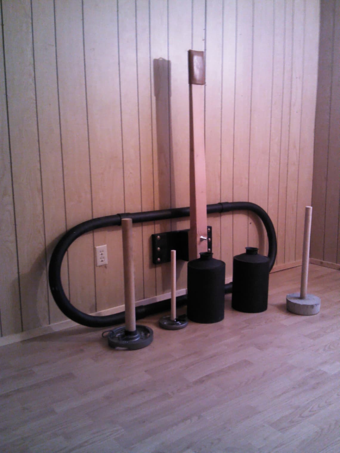 Floor Mounted Makiwara (martial Arts Training) Karate, Kung Fu, MMA ...