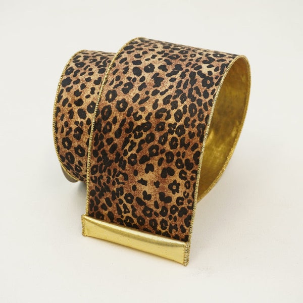 Leopard Ribbon - Etsy