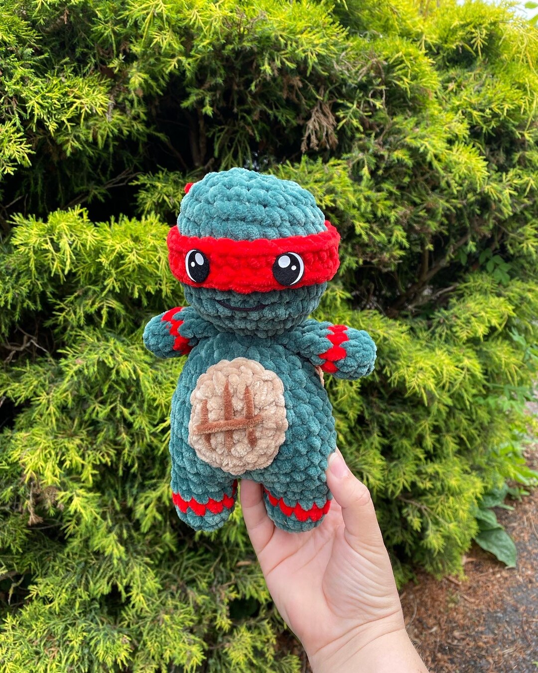 CROCHET PATTERN: Ninja Turtle Crochet Pattern, Hmbb, Crochet Turtle ...
