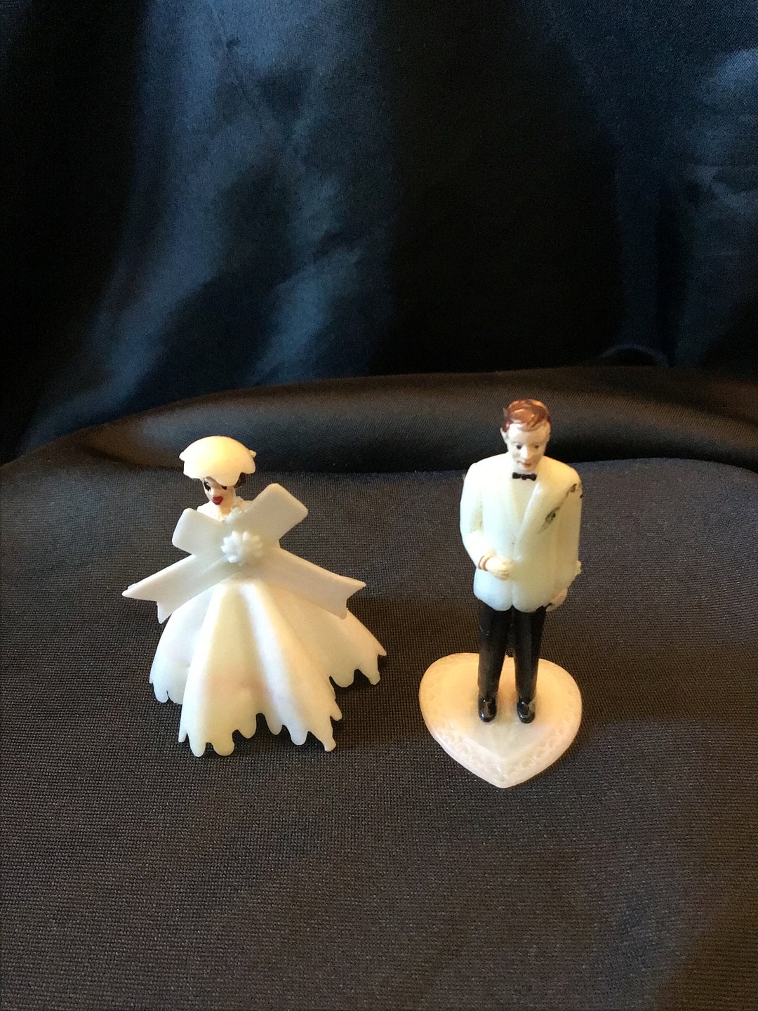 Vintage Mid Century Plastic Cake Toppers - Etsy