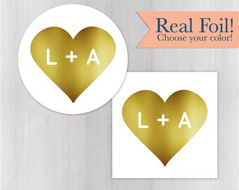 Initials in a heart | Etsy