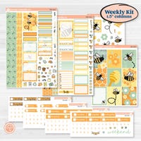 Bumble Bee Themed Digital Planner - Weekly Planner Page - Etsy