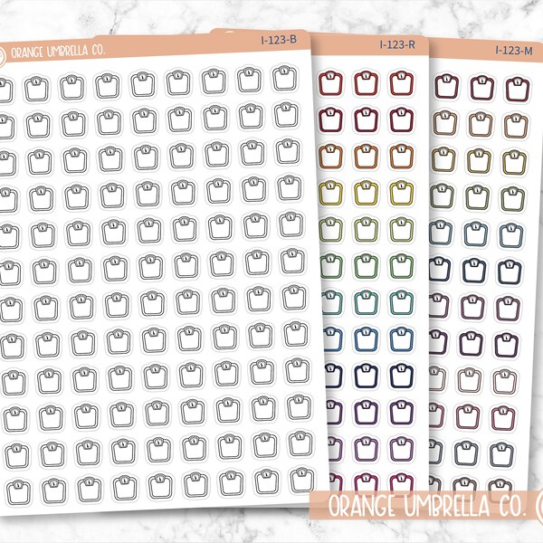 Scale Stickers - Etsy