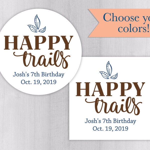 Happy Trails to You - Etsy