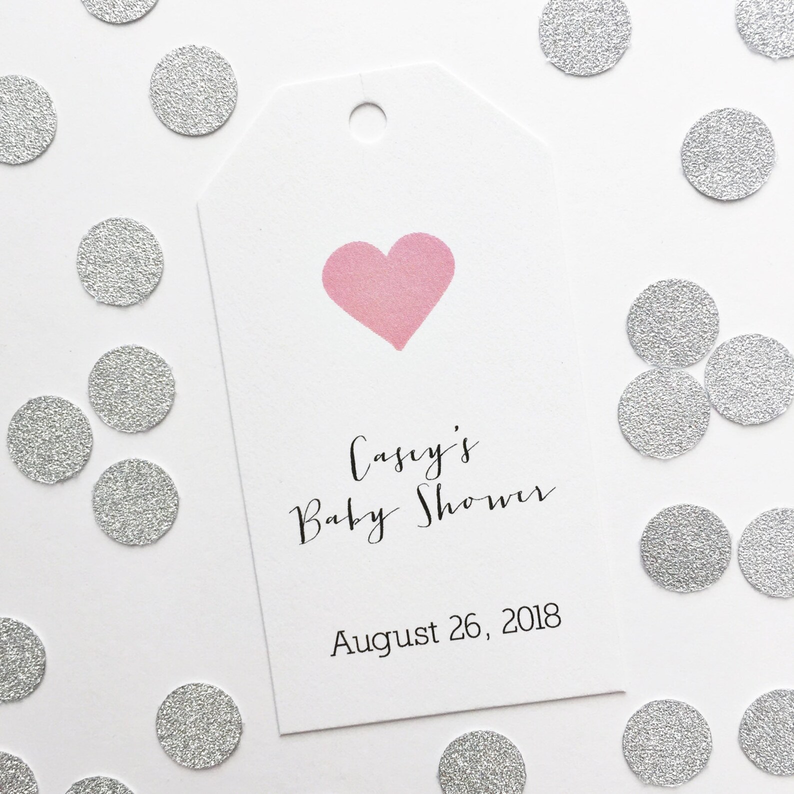 Baby Shower Tags Customized Baby Shower Tags Custom Favor - Etsy
