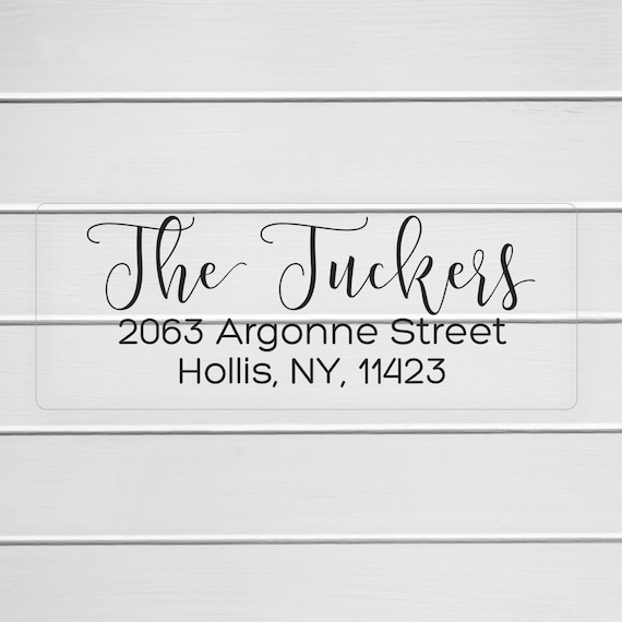 Return Address Label Clip Art