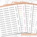 School Related Holiday Mini Script Planner Stickers F16 S-448-B - Etsy