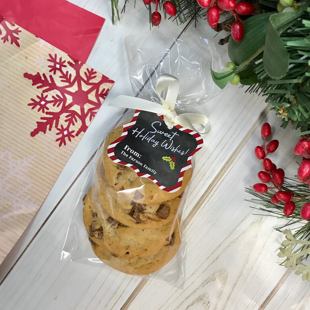 24-pack Sweet Holiday Wishes Tags, Christmas Treat Tags, Christmas ...