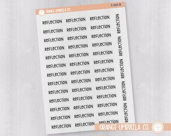 Reflection Stickers - Etsy