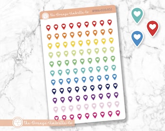 Location Stickers - Etsy
