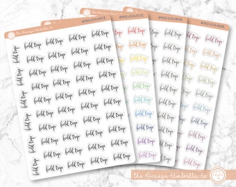 Field Trip Stickers | Etsy