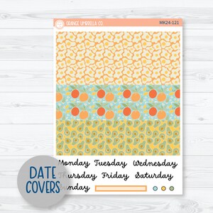 Brunch Breakfast Planner Kit Avocado A5 Daily Duo Planner Kit Stickers ...