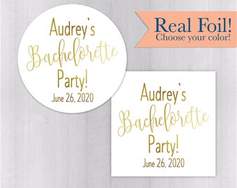 Gold Foil Stickers - Etsy