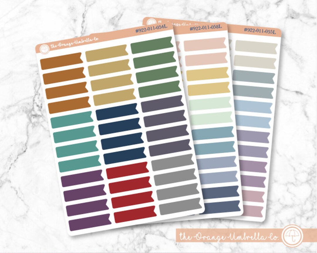 CLEARANCE Flag Appointment Planner Labels Planner Stickers for Planner ...