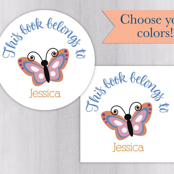 Butterfly Stickers - Etsy