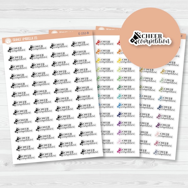 Cheer Competition - Etsy