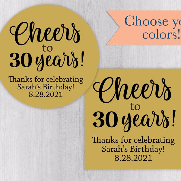 Shot Glass Labels - Etsy