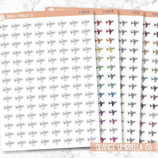 Airplane Stickers - Etsy