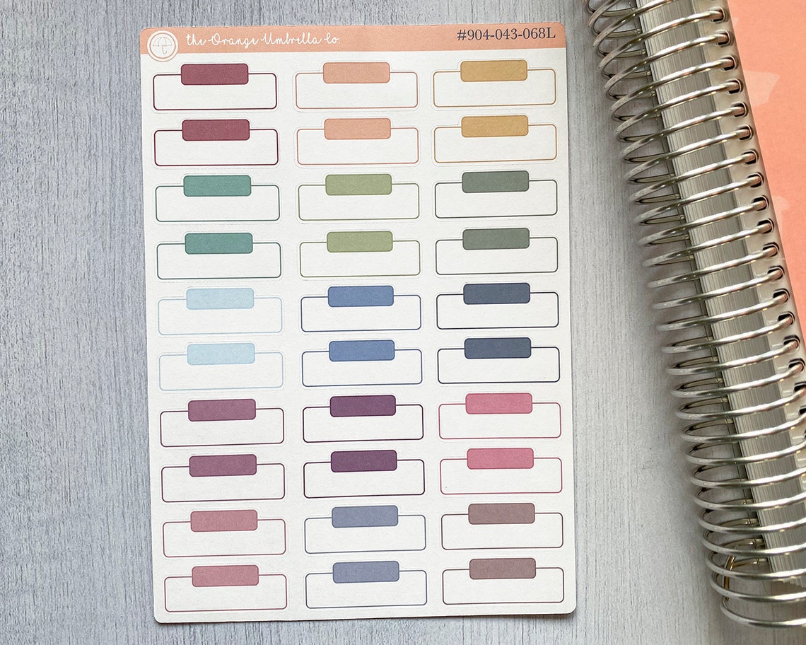 Appointment Labels With Time Slot Planner Stickers and Labels - Etsy