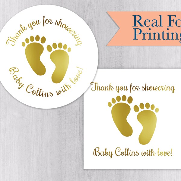 Baby Shower Sticker - Etsy