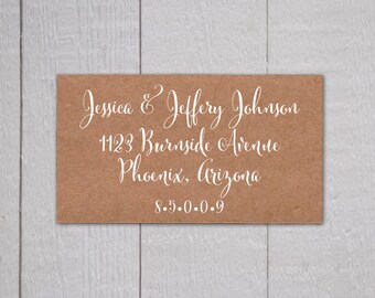 Wedding Invitation Return Address Labels Wedding Stickers