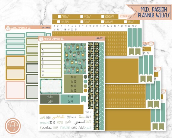 Paper & Party Supplies Garden Growth 136-061 FC12 7x9 Passion Weekly ...