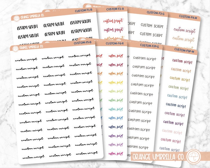 Paper & Party Supplies Minimalist Colour Palette Stickers Transparent ...
