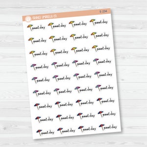 Pool Day With Ducky or Umbrella Planner Stickers | E-293 & E-294 - Etsy