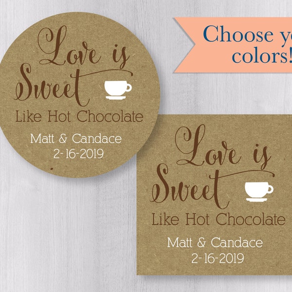 Wedding Hot Chocolate - Etsy