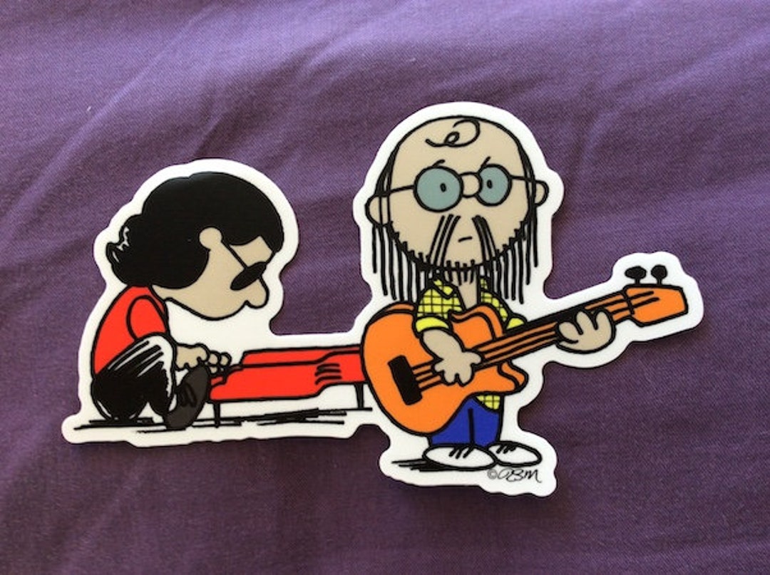 Steely Dan / Peanuts Tribute Stickers, by the Artist! Buy 3, Get One ...
