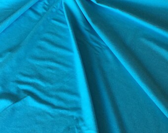 Aqua blue fabric | Etsy