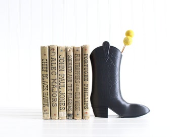 Vintage Cowboy Books, Western Book Set, Wild West Horses, Book Covers ...