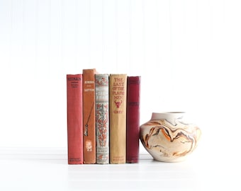 Vintage Cowboy Books, Western Book Set, Wild West Horses, Book Covers ...