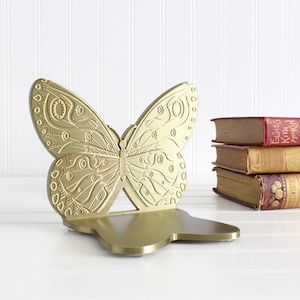 Butterfly Bookend, Butterfly Bookshelf Decor - Etsy
