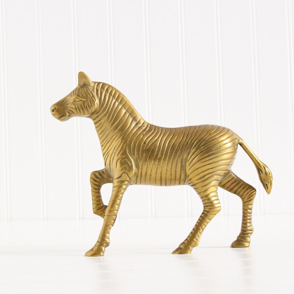 Zebra Figurine - Etsy