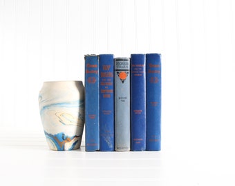 Vintage Cowboy Books, Western Book Set, Wild West Horses, Book Covers ...