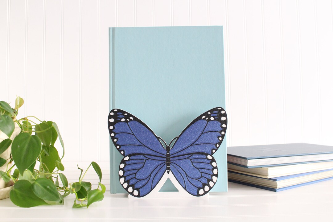 Butterfly Bookend, Butterfly Bookshelf Decor - Etsy