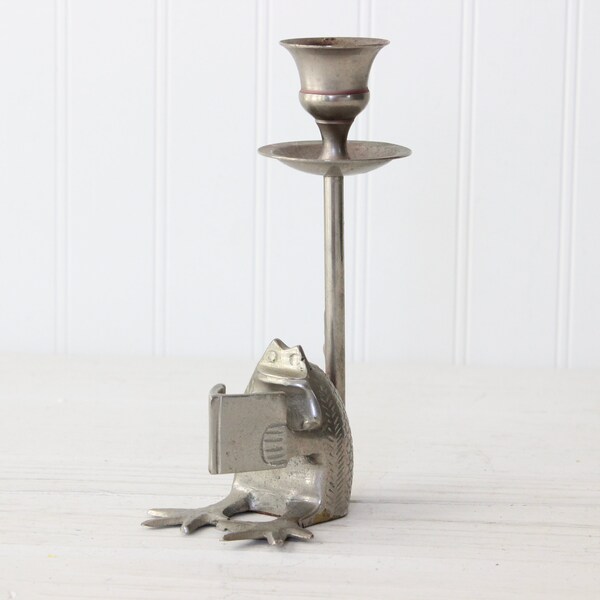 Frog Candlestick - Etsy